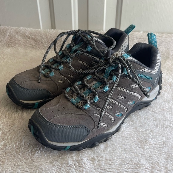 Merrell | Shoes | Merrell Crosslander 2 Hiking Shoe Gray Blue J599562 ...